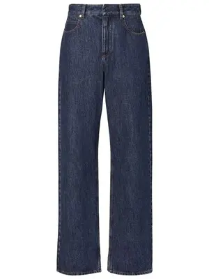 Fendi Wide-leg Denim Jeans