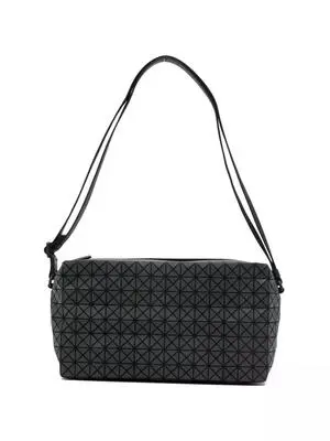 Issey Miyake Geometric-pattern Shoulder Bag - Black
