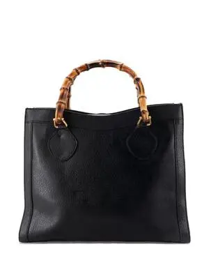 Gucci Bamboo Handle Leather Large Tote Bag