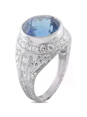 LB EXCLUSIVE Diamond And Tanzanite Ring