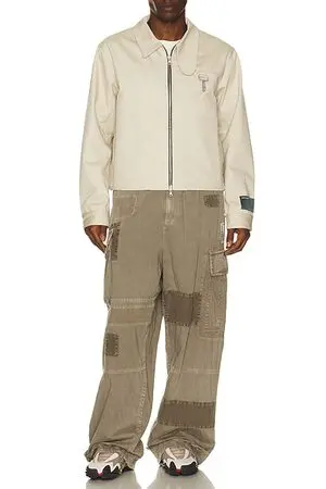 Reese Cooper Cotton Herringbone Work Jacket