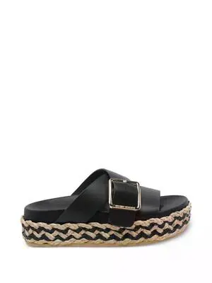 PALOMA BARCELO Buckle-detail Platform Sandals