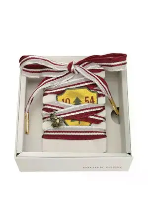 GOLDEN GOOSE Ribbon Shoelaces - Red
