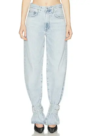 AGOLDE Cinched Hem Loose Taper Jeans - Custom