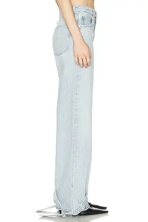 AGOLDE Cinched Hem Loose Taper Jeans - Custom