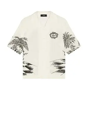 Amiri Chateau Sketch Camp Shirt