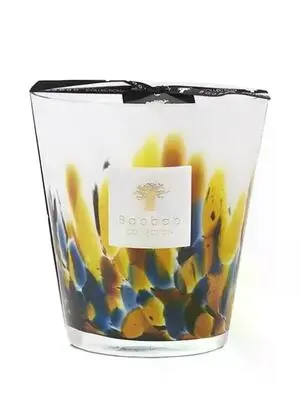 BAOBAB COLLECTION Max 16 Rainforest Mayumbe Candle - White