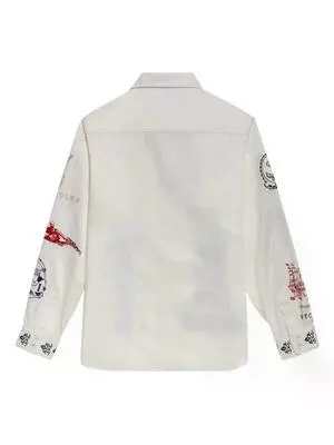 Agua Bendita Ethan Embroidered-patch Shirt