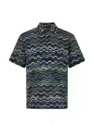 Missoni Zig-zag-pattern Polo Shirt