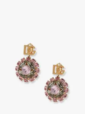 Dolce & Gabbana Ed Brass Clip-on Earrings