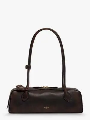 Alaïa Le Teckel Leather Shoulder Bag - Brown