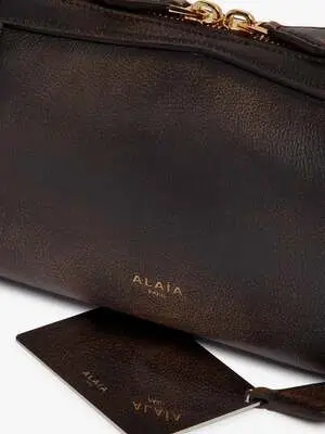 Alaïa Le Teckel Leather Shoulder Bag - Brown