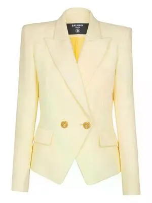Balmain Double-button Blazer - Yellow