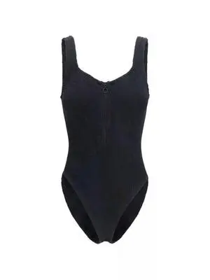 Hunza G Dallas One-piece Swimsuit - Black