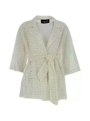 IRIE' Crochet Belted Jacket