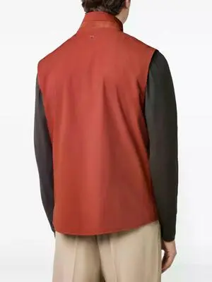 TOD'S Zip-fastening Lightweight Vest - Red