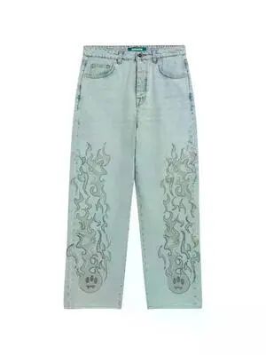 BARROW Rhinestone-embellished Jeans