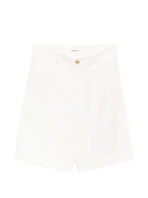 P.a.r.o.s.h Button Pleated Trousers - White