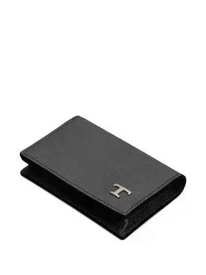 TOD'S T Timeless Leather Cardholder