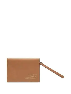 LANCEL Flap Wristlet Clutch