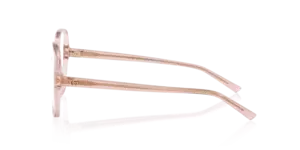 Gucci Full Rim Rectangle Eyeglasses - Pink