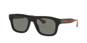 Gucci Rectangular Frame Sunglasses - Black