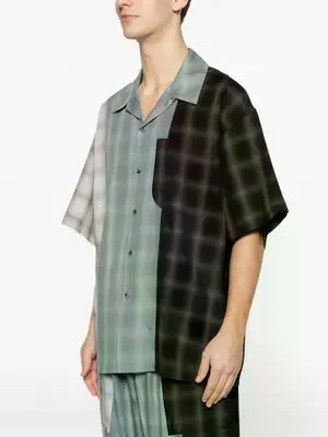 SONG FOR THE MUTE Checked-pattern Shirt