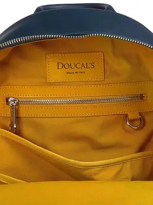 DOUCAL'S Leather Zip Backpack