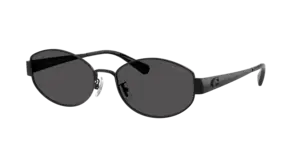 COACH Oval Sunglasses - Grey Solid