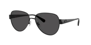 COACH Aviator Sunglasses - Grey Solid