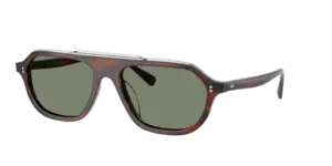 Oliver Spencer Estin Sunglasses Cypress
