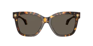 Versace Full Rim Sunglasses - Brown