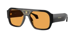 Versace Full Rim Sunglasses - Orange