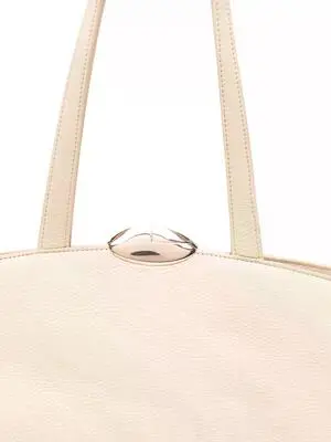 Benedetta Bruzziches Grained-leather Tote Bag