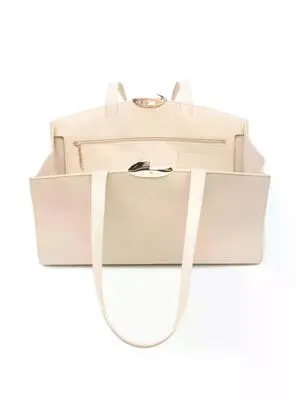 Benedetta Bruzziches Grained-leather Tote Bag