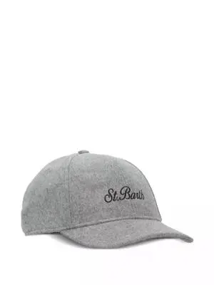 MC2 SAINT BARTH Logo-embroidered Baseball Cap - Grey