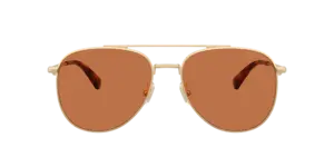 COACH Hc7190 Sunglasses - Amber Solid
