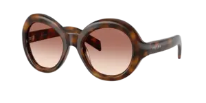 Prada Pr D08su Sunglasses - Light Brown Gradient Bordeaux