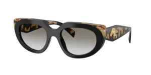 Prada PR D02S Sunglasses Grey Gradient
