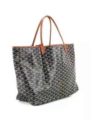 Goyard Saint Louis Coated Canvas Gm Tote Bag - Brown