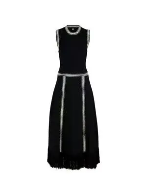 Johanna Ortiz Sleeveless Maxi Dress - Black