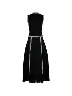 Johanna Ortiz Sleeveless Maxi Dress - Black