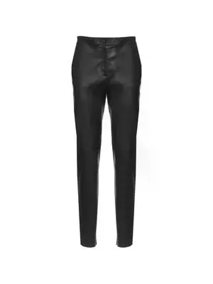 Antonelli Firenze Leather Straight Trousers