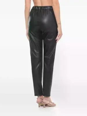 Antonelli Firenze Leather Straight Trousers