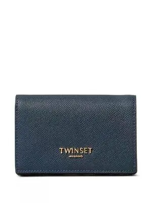 TWINSET Bi-fold Zip Wallet - Blue