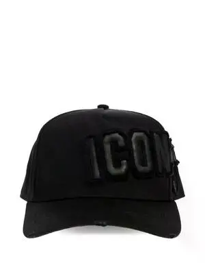 Dsquared2 Logo-detail Cap - Black