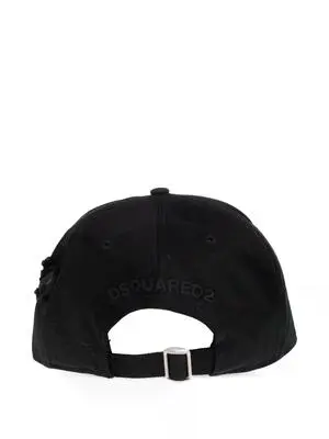 Dsquared2 Logo-detail Cap - Black