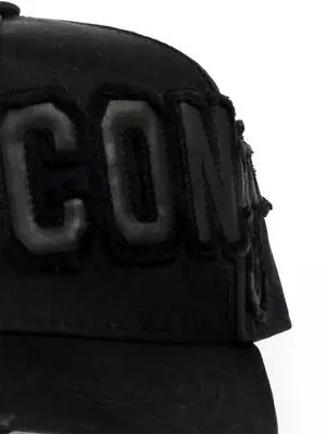Dsquared2 Logo-detail Cap - Black