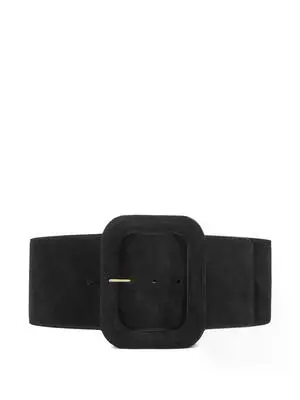 Ami Rectangular-buckle Suede Belt