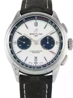 Breitling Premier B01 Chronograph 42mm Watch - White